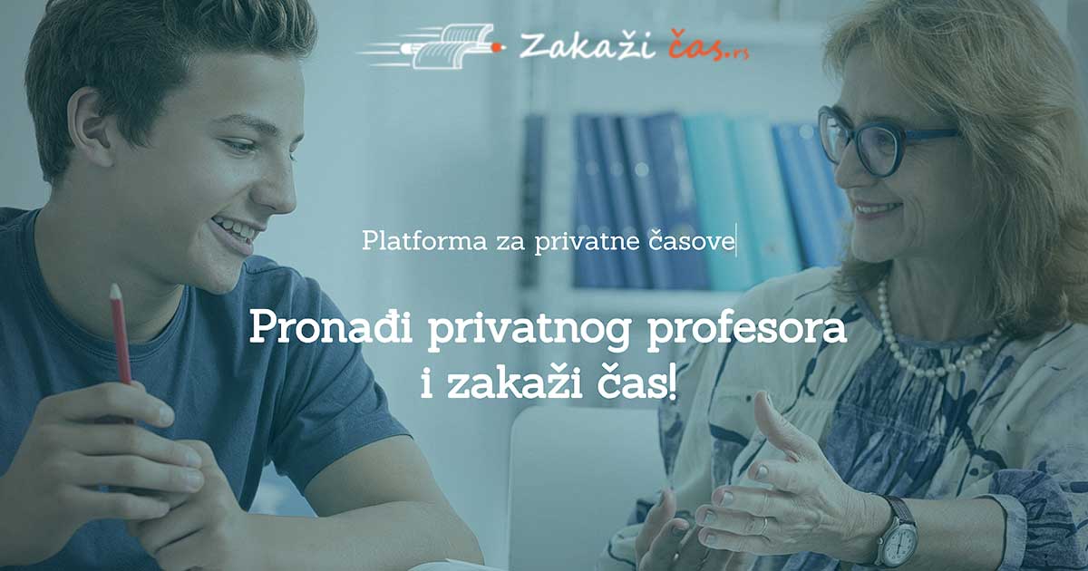 Privatni časovi - Zakaži privatni čas